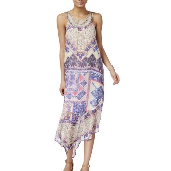 NY Collection | Dresses | Ny Collection Printed Tank Maxi Dress | Poshmark